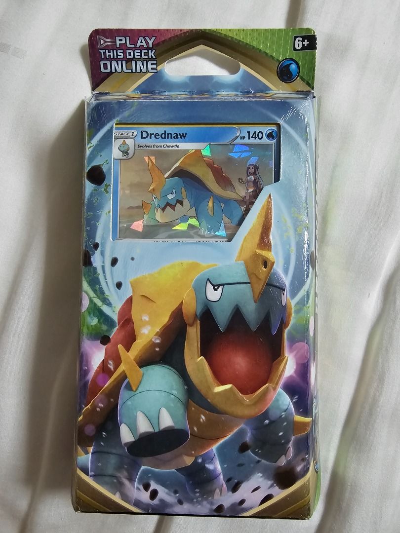 Pokemon Drednaw Theme Deck, Hobbies & Toys, Toys & Games on Carousell
