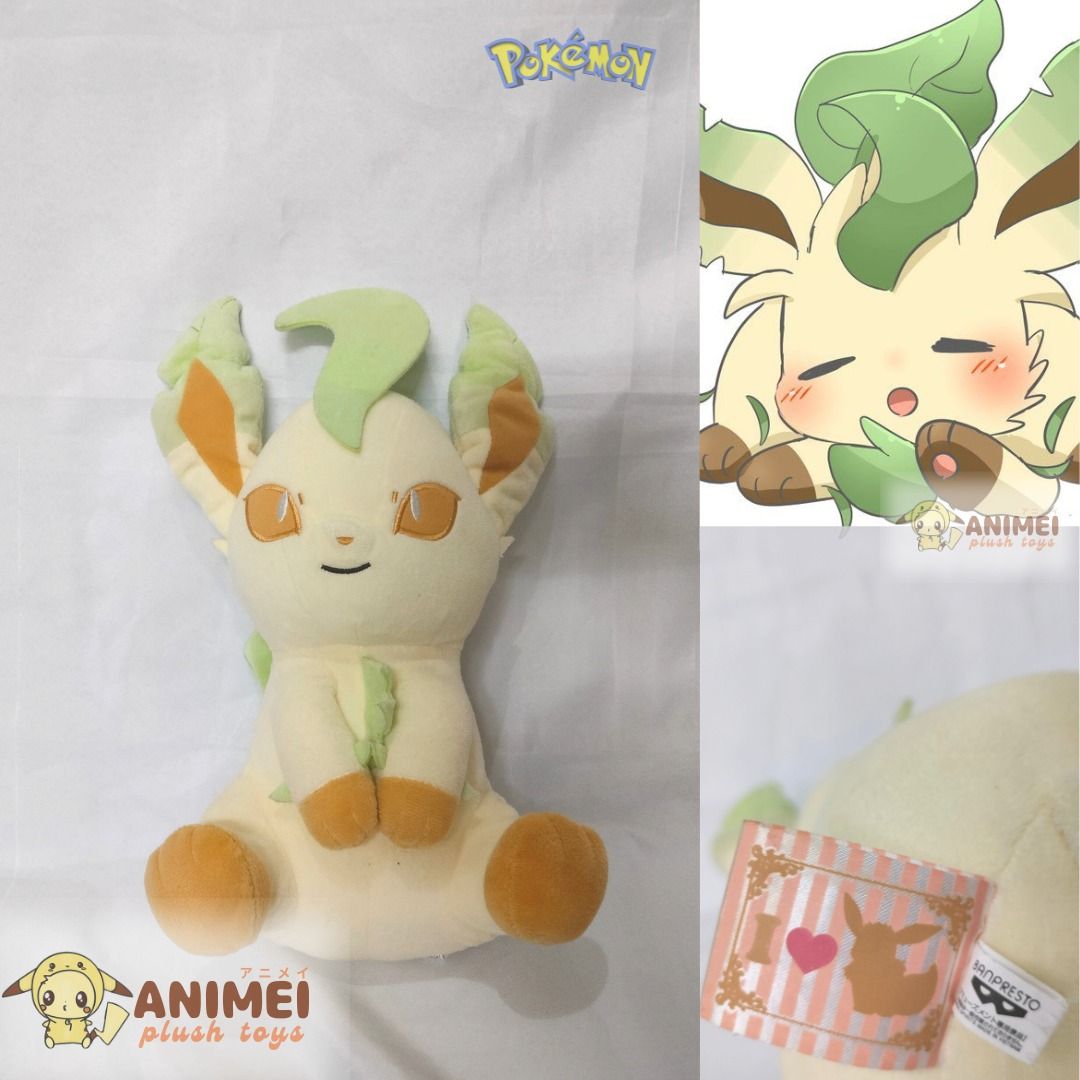 Pokemon Eeveelution Relaxed Line Set Plush Toy (Eevee, Jolteon, Flareon ...