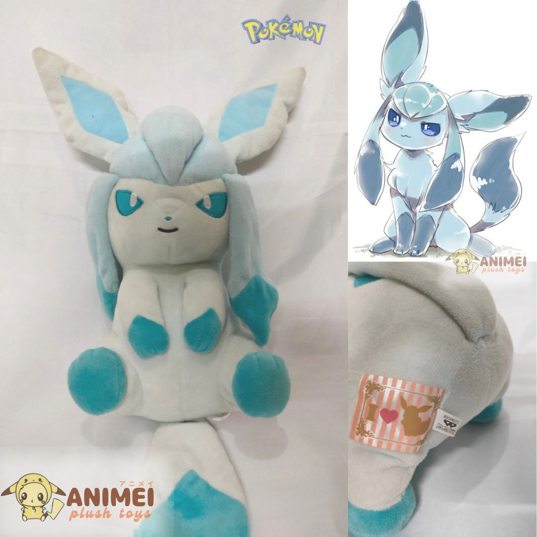 Pokemon Eeveelution Relaxed Line Set Plush Toy (Eevee, Jolteon, Flareon ...