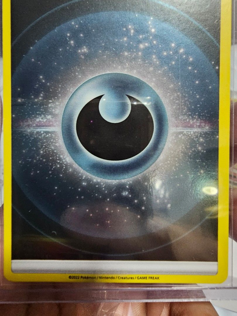 Pokemon TCG Crown Zenith Dark Energy holo non textured, Hobbies & Toys ...