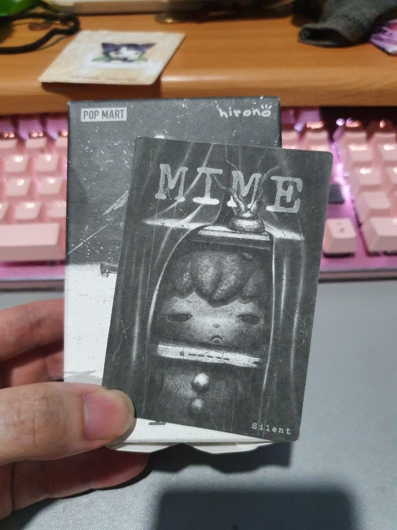 Popmart Hirono Secret Mime Silent, Hobbies & Toys, Toys & Games on ...