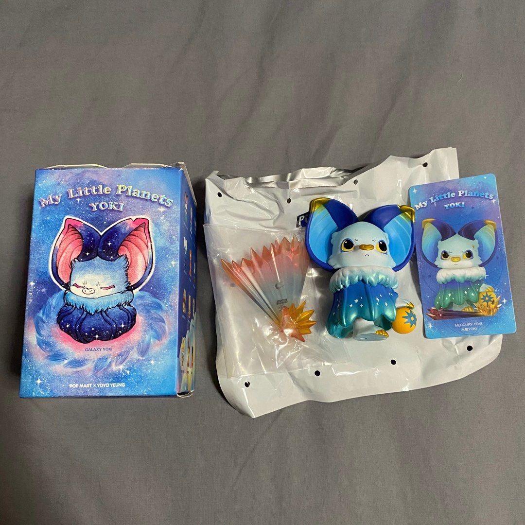 Popmart Pop Mart Yoki My Little Planet Series - Mercury, Hobbies & Toys ...