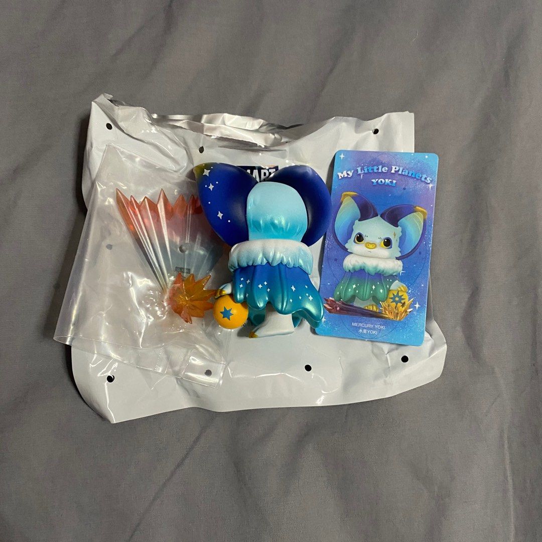 Popmart Pop Mart Yoki My Little Planet Series - Mercury, Hobbies & Toys ...