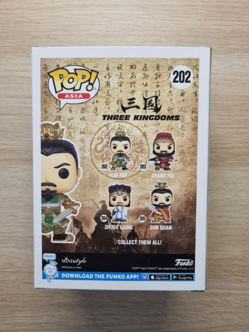 [Pre-Order] Funko Pop! Asia: Three Kingdoms - Liu Bei (SDCC 2023), Hobbies & Toys, Toys & Games ...