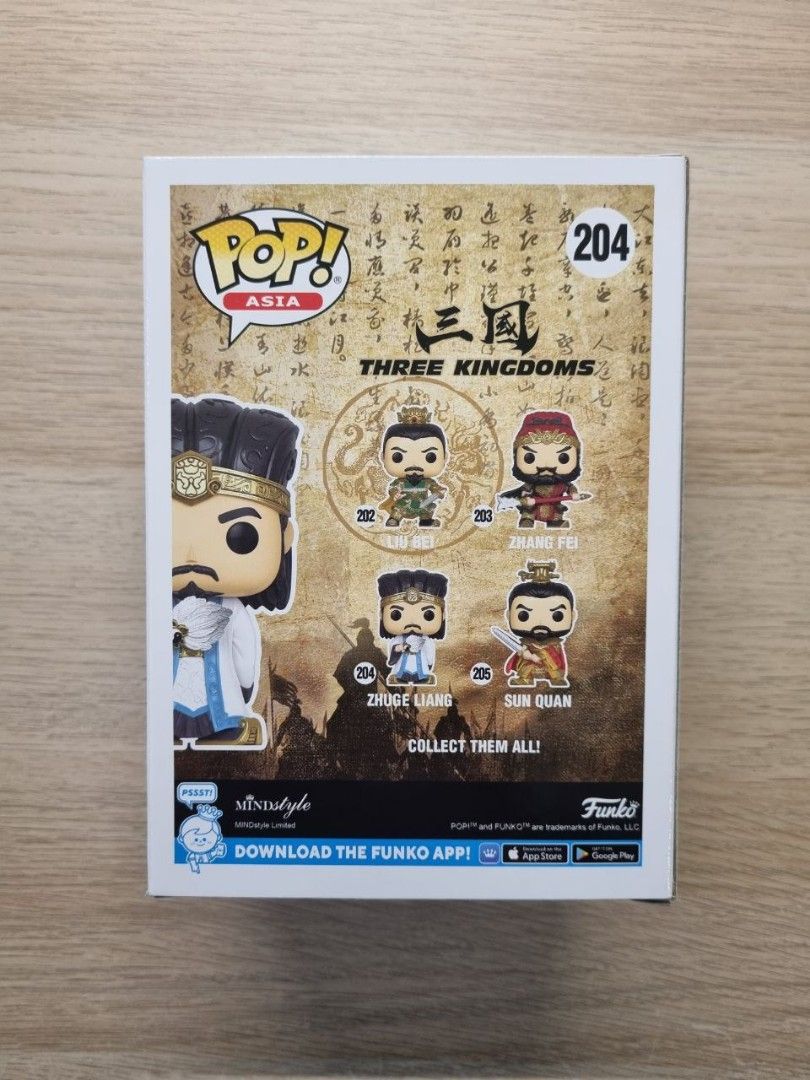 [Pre-Order] Funko Pop! Asia: Three Kingdoms - Zhu Ge Liang (SDCC 2023), Hobbies & Toys, Toys ...