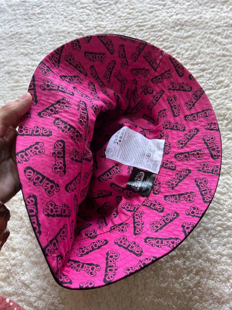 Primark Barbie bucket hat, Men's Fashion, Watches & Accessories, Cap ...