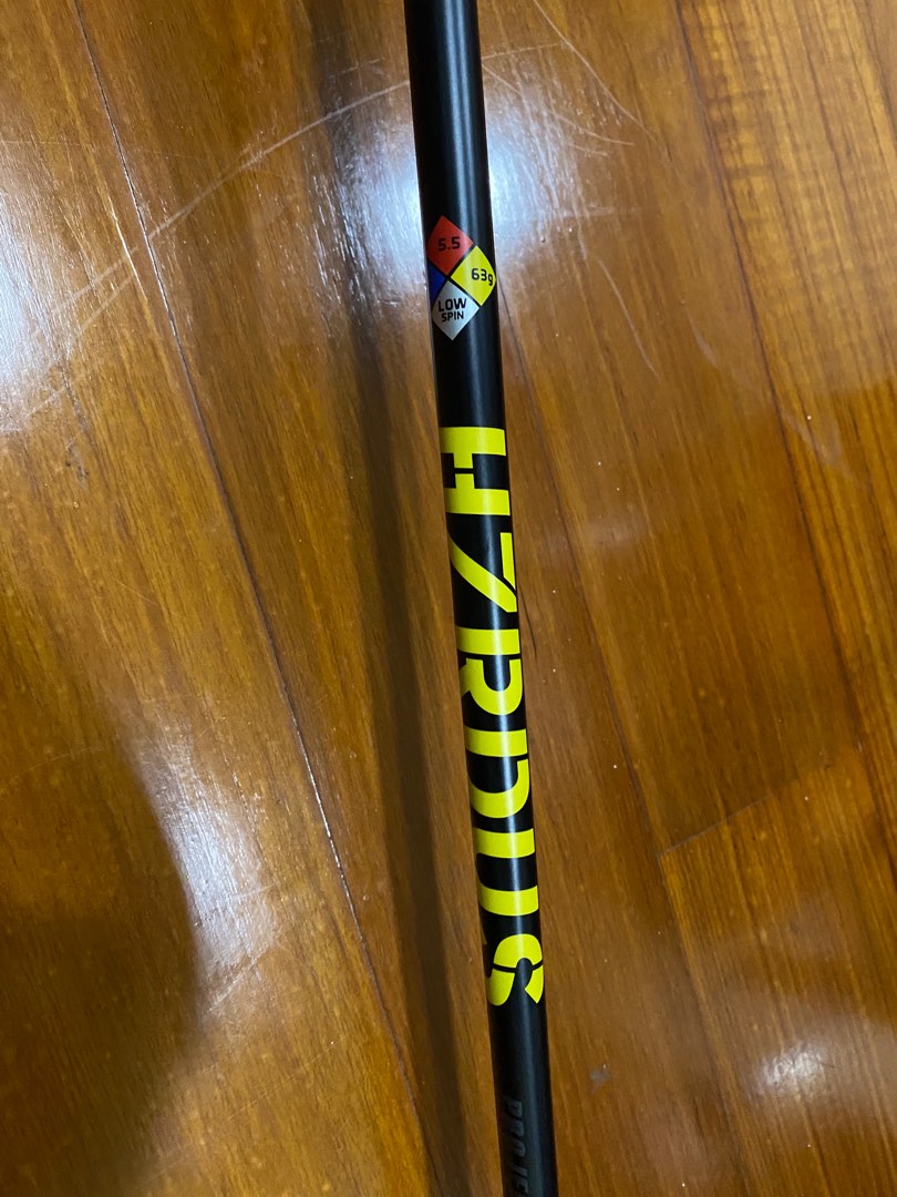 Project X Hzrdus yellow driver shaft PING, Sports Equipment, Sports ...