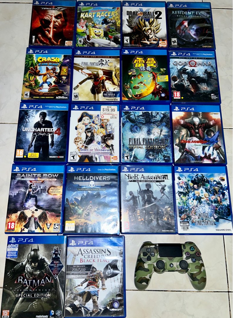 PS4 Games for Sale, Video Gaming, Video Games, PlayStation on Carousell