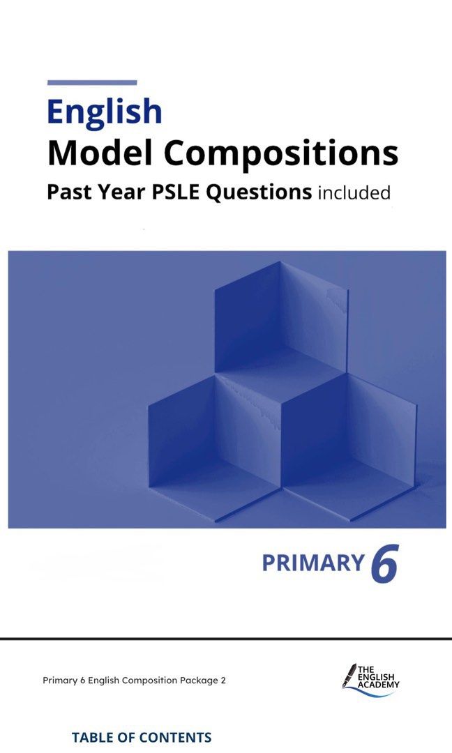 PSLE English Compositions | Notes Model Essays | Creative Writing ...