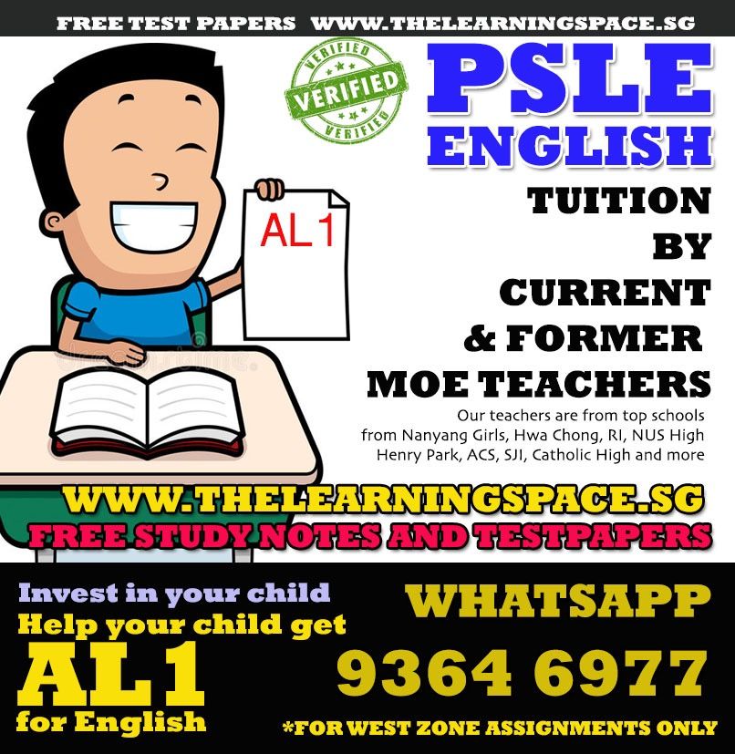 PSLE ENGLISH TUITION BY MOE TEACHERS, Learning & Enrichment, Enrichment ...