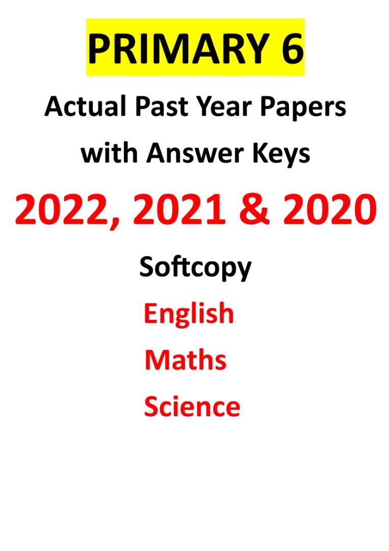 PSLE Latest Top school Past Year Papers and Actual Past year papers ...