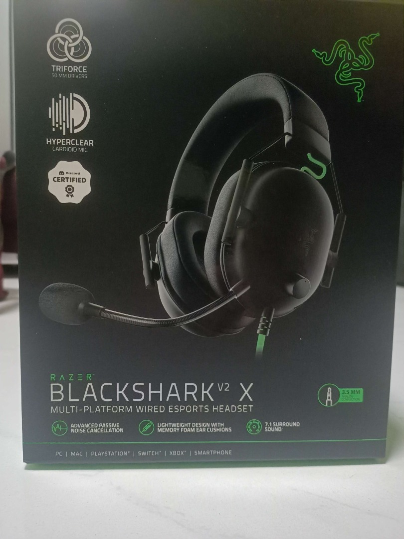 Razer Blackshark V2X, Audio, Headphones & Headsets on Carousell