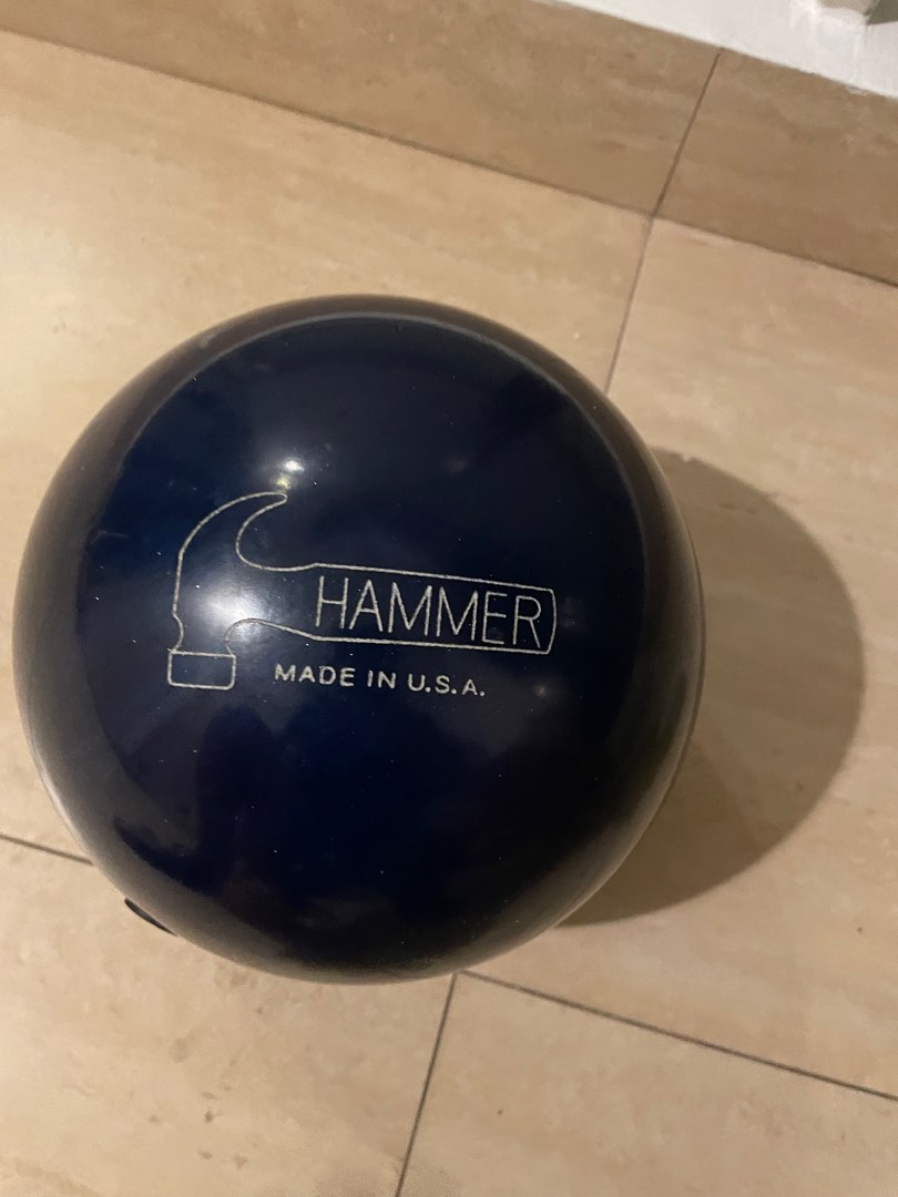 Reactive Hammer Blue Vibe 14lbs Bowling Ball , Sports Equipment, Sports ...