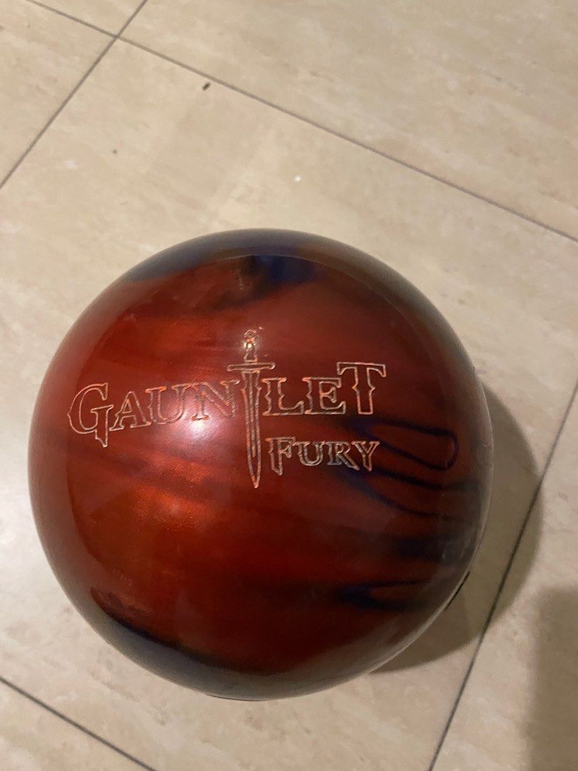 Reactive Hammer Gauntlet 14lbs Bowling Ball, Sports Equipment, Sports ...