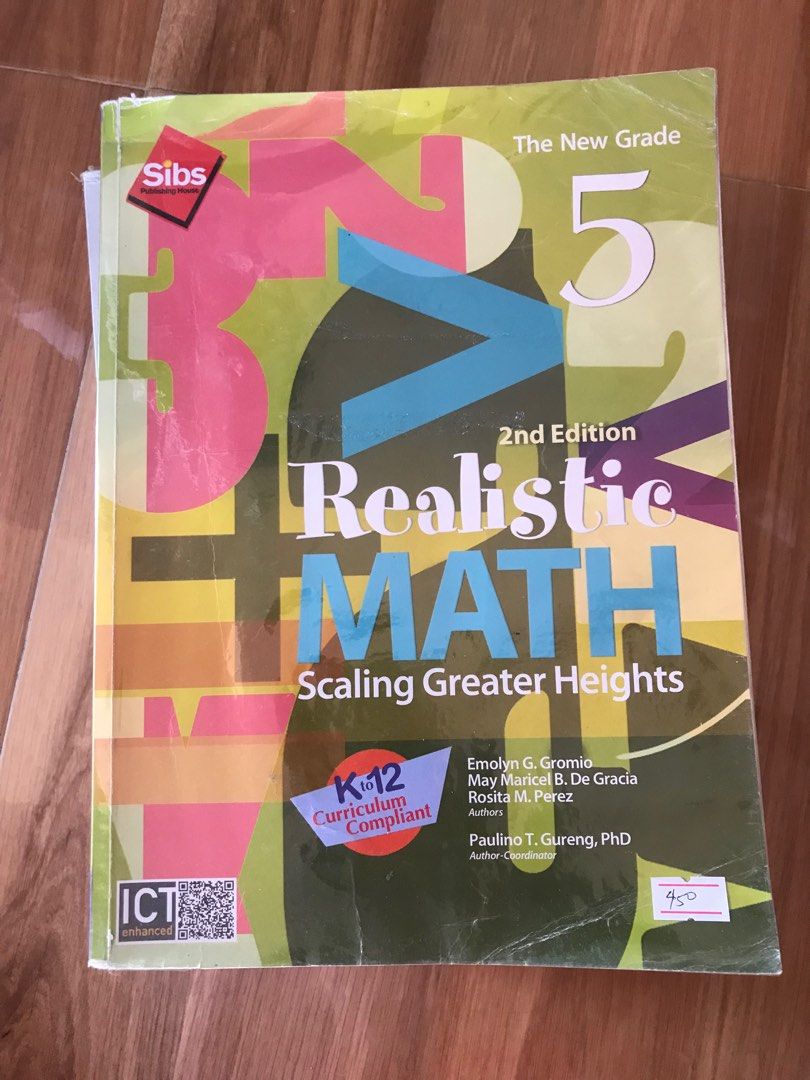 Realistic math 5, Hobbies & Toys, Books & Magazines, Textbooks on Carousell