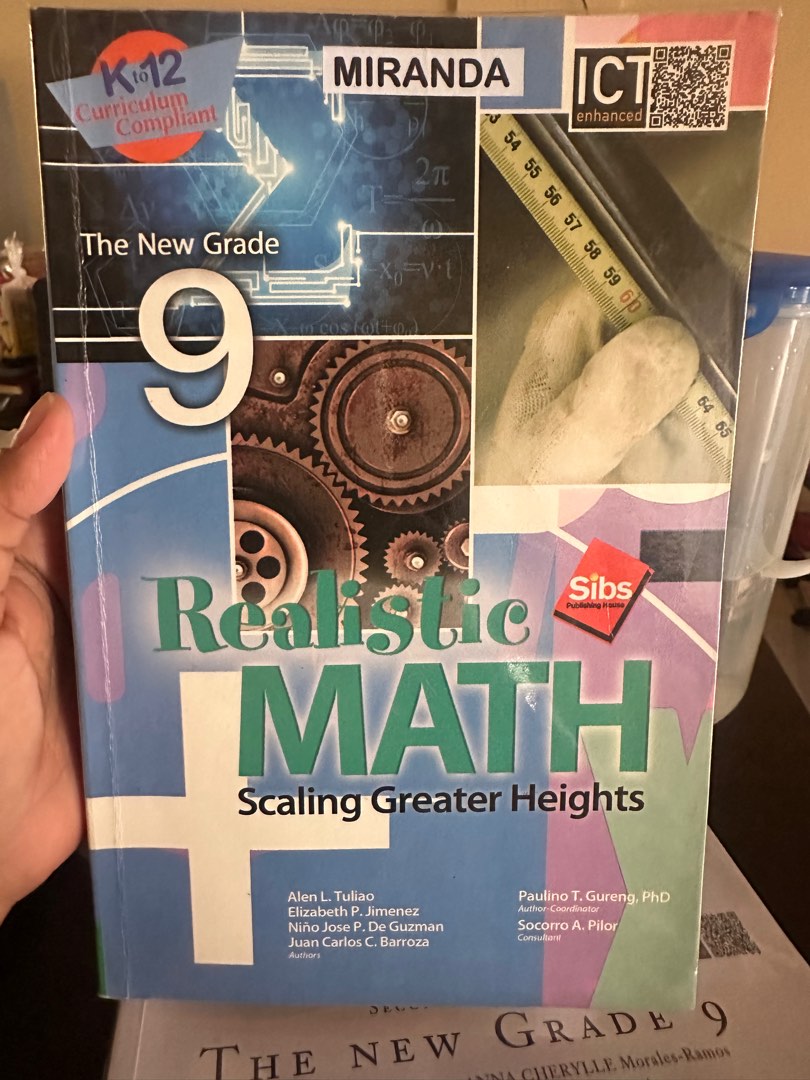 Realistic Math 9 on Carousell