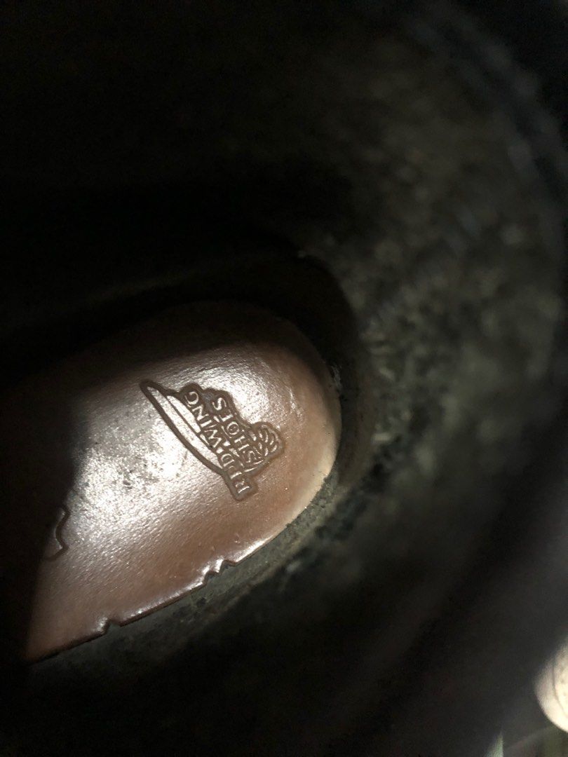 Red Wing 8130 Classic Moc Toe Black Mens Boots(11 US M) on Carousell