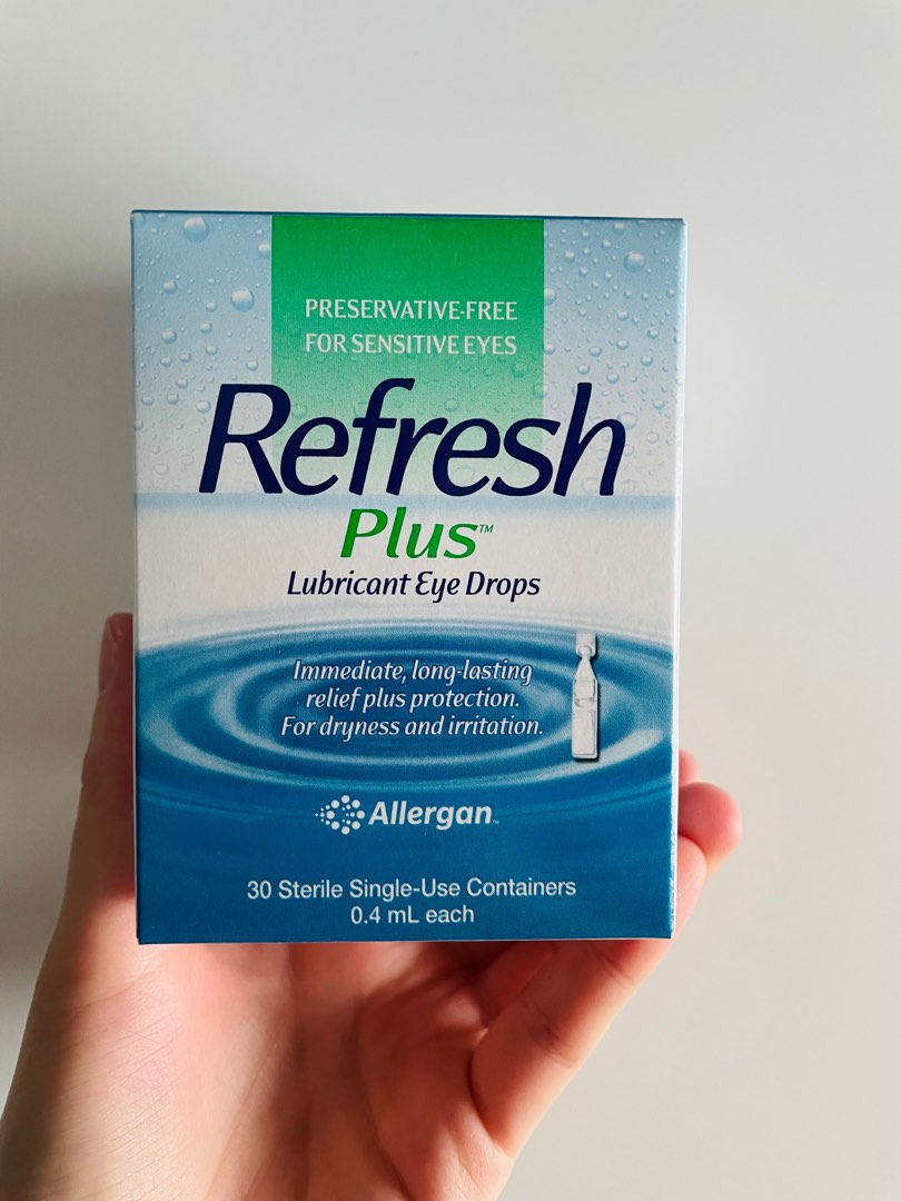 Refresh Plus Eye Drops, Beauty & Personal Care, Vision Care on Carousell