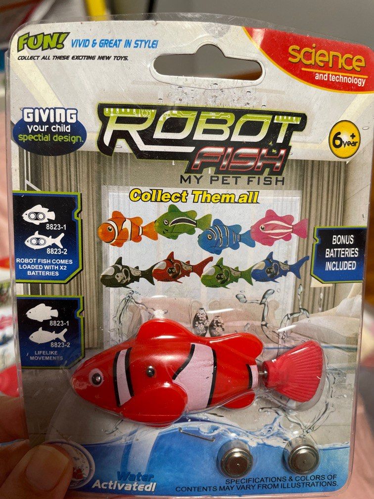 Robot fishes, Hobbies & Toys, Toys & Games on Carousell