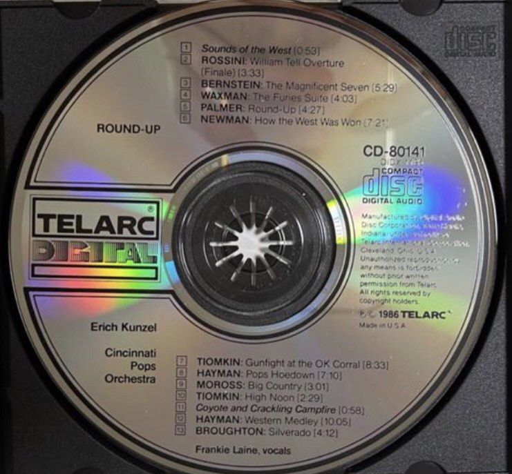 ROUND-UP Telarc 內圈凸字 美版 CD 萬寶路 試音碟, 興趣及遊戲, 音樂、樂器 & 配件, 音樂與媒體 - CD 及 DVD ...