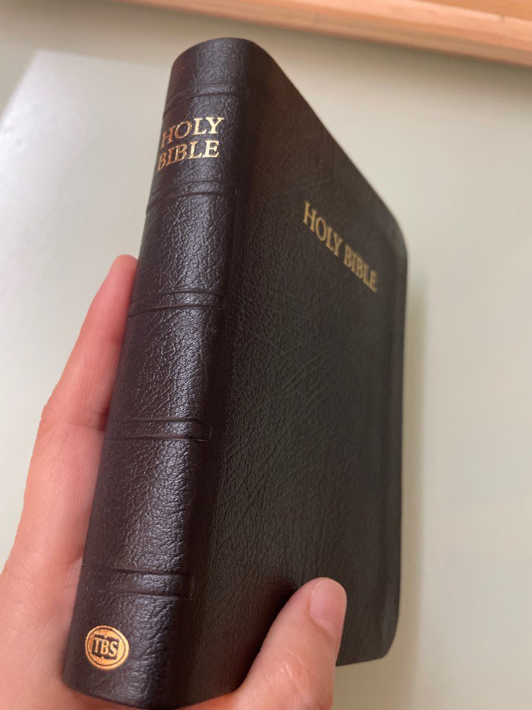 Royal Ruby Text Bible, Authorised King James Version, Calfskin Leather ...