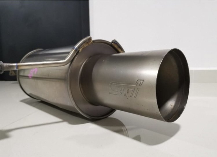 S202 titanium exhaust, Car Accessories, Accessories on Carousell