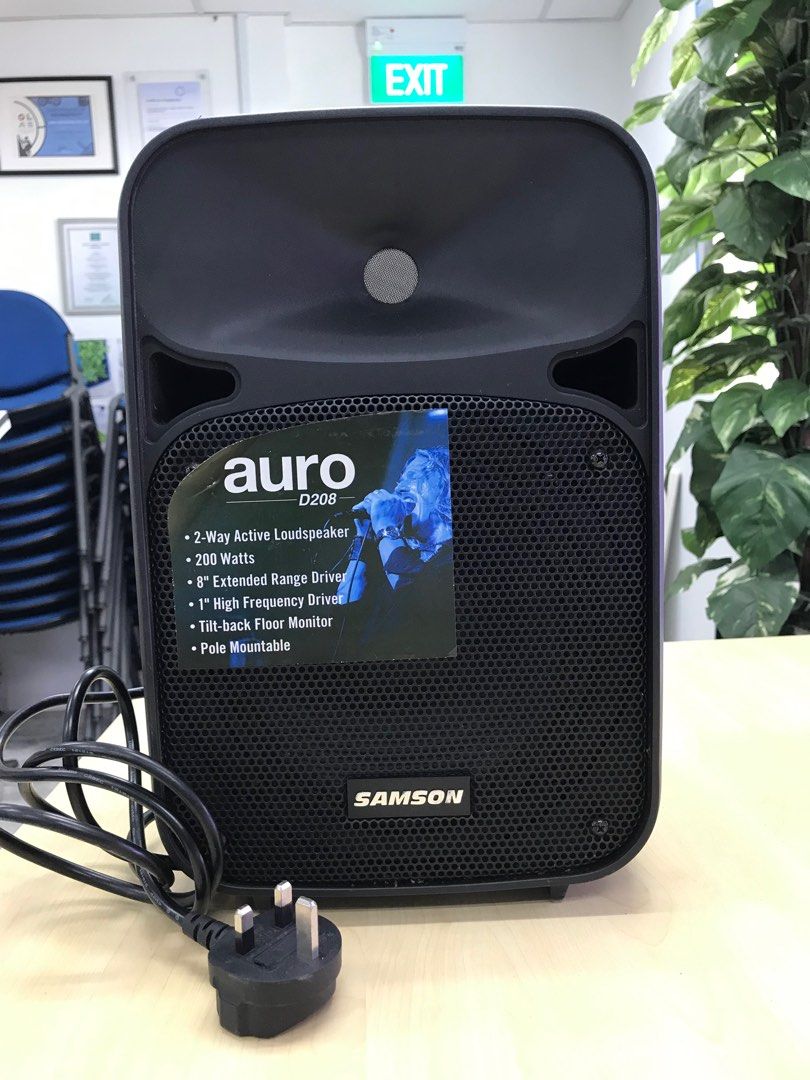 SAMSON AURO D208 Speaker, Audio, Soundbars, Speakers & Amplifiers on ...
