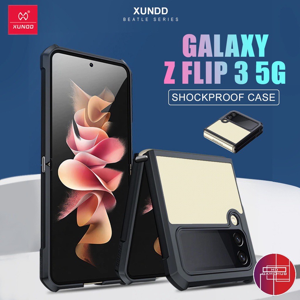 Samsung Z Flip 3 XUNDD Beetle Armor Case, Mobile Phones & Gadgets, Mobile & Gadget Accessories ...
