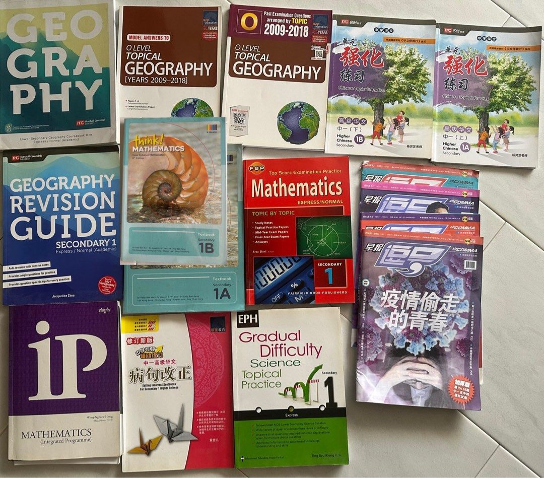 Secondary 1 , 2 , O level Geography Biology History Mathematics Science ...
