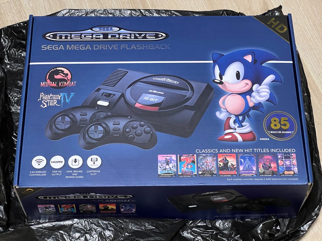 Sega Mega Drive Flashback HD, 電子遊戲, 電子遊戲機, 其他 - Carousell