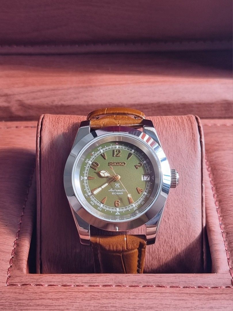 Seiko Mod Custom Alpinist, Men's Fashion, Watches & Accessories ...