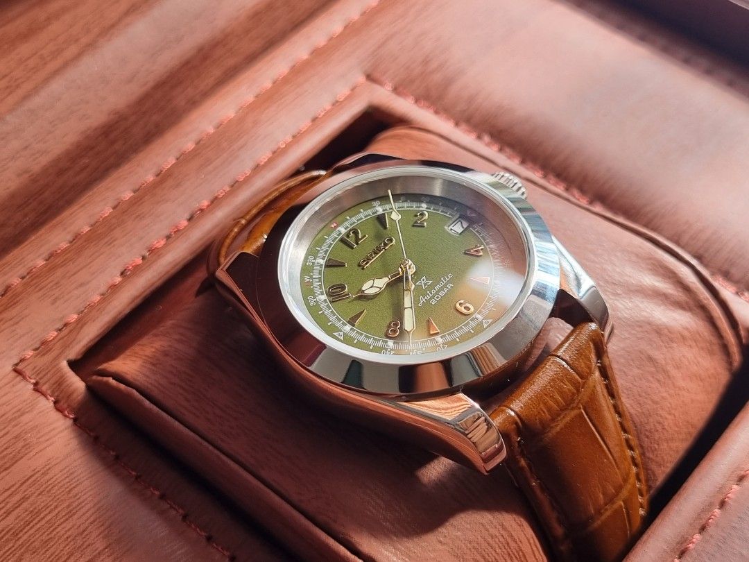 Seiko Mod Custom Alpinist, Men's Fashion, Watches & Accessories ...