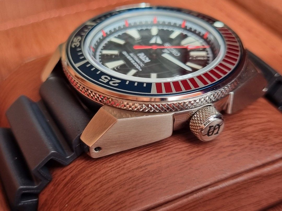 Seiko Mod Custom Samurai PADI Prospex, Men's Fashion, Watches ...