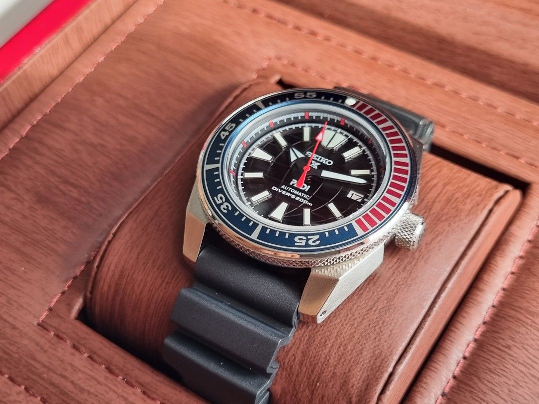 Seiko Mod Custom Samurai PADI Prospex, Men's Fashion, Watches ...