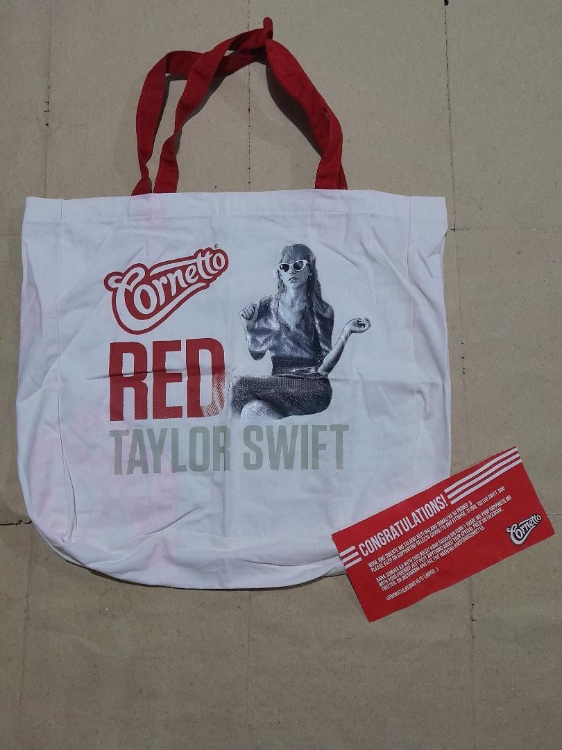 SELECTA PHILIPPINES CORNETTO Exclusive TAYLOR SWIFT RED TOUR White ...