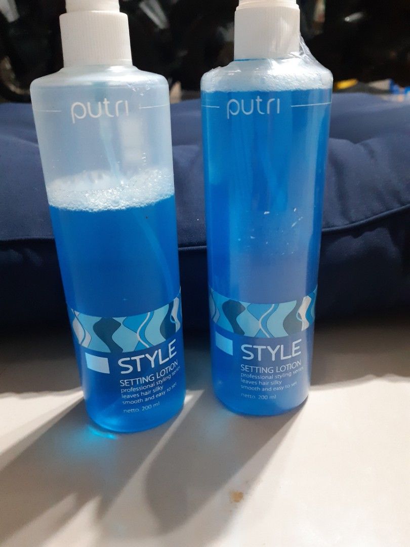 Setting lotion Putri, Kesehatan & Kecantikan, Perawatan Rambut di Carousell