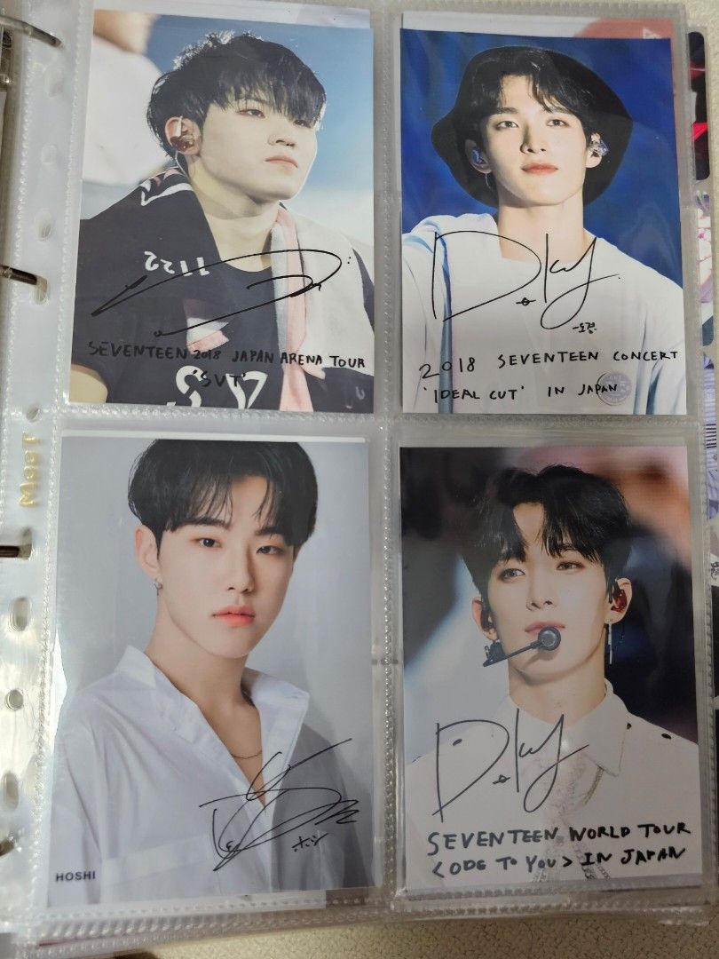 SEVENTEEN HOSHI DOLL PHOTOCARDS, Hobbies & Toys, Memorabilia ...