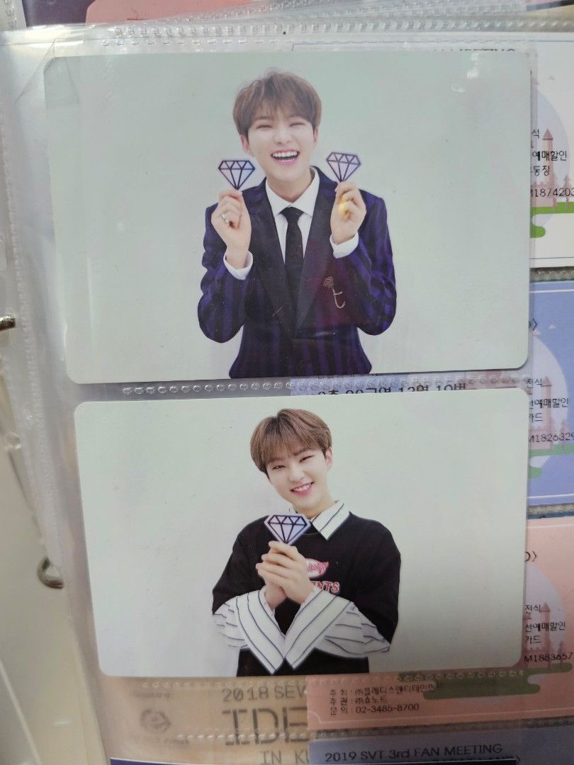 SEVENTEEN HOSHI DOLL PHOTOCARDS, Hobbies & Toys, Memorabilia ...