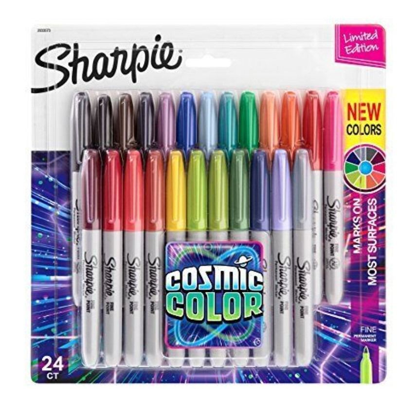 [Free Shipping] SHARPIE | COSMIC COLOR | LTD EDITION | FINE TIP | 24 ...