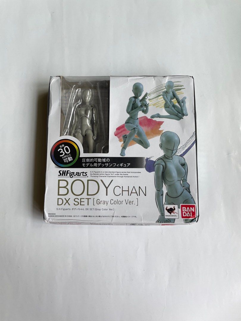 S.H.Figuarts Body Chan DX Set (Grey Color) - SHF, Hobbies & Toys, Toys ...