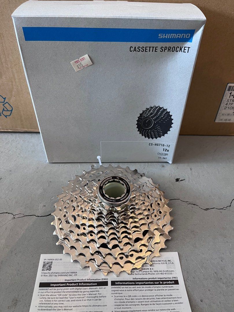 Shimano 105 12 speed CS-HG710-12, Sports Equipment, Bicycles & Parts ...