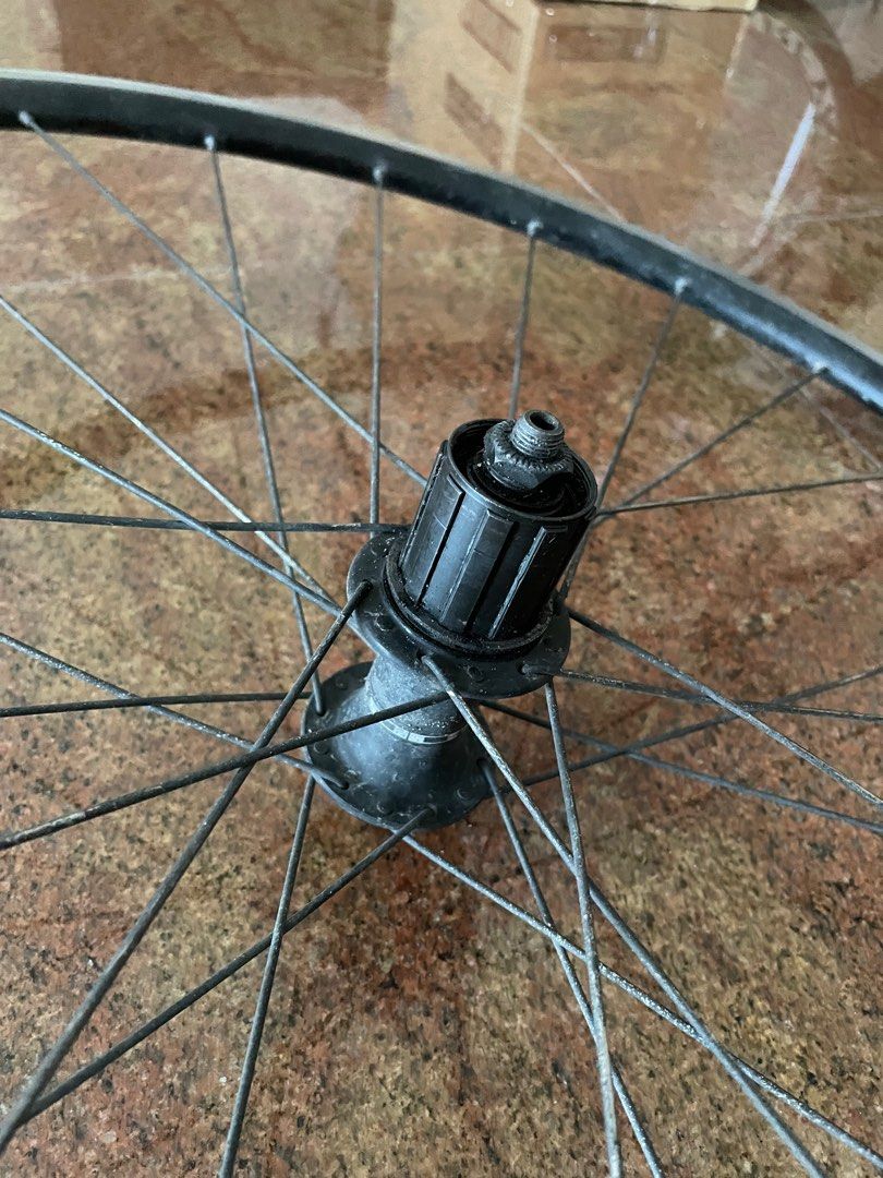 Shimano 700 Road Bike Rear Wheel (10 speed hub), Sports Equipment ...