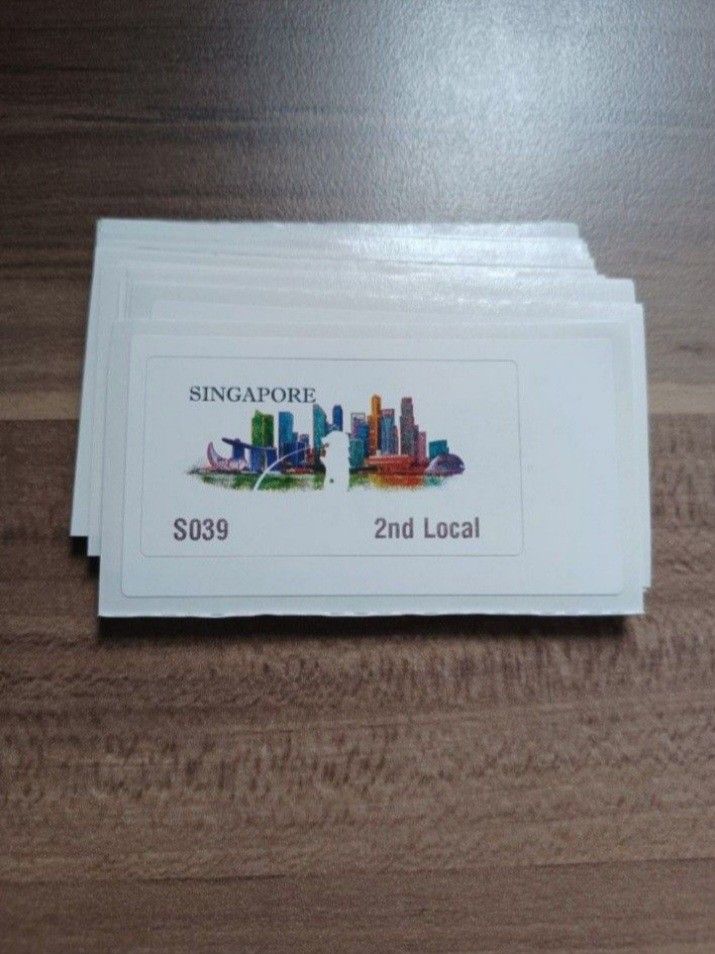 Singapore stamps 2nd local stamp singpost [Ready-stock available ] ($1 ...