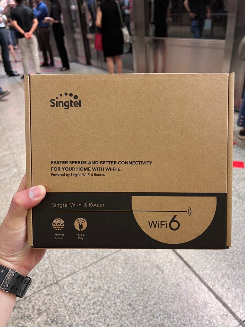Singtel Wifi 6 Router, Computers & Tech, Parts & Accessories ...