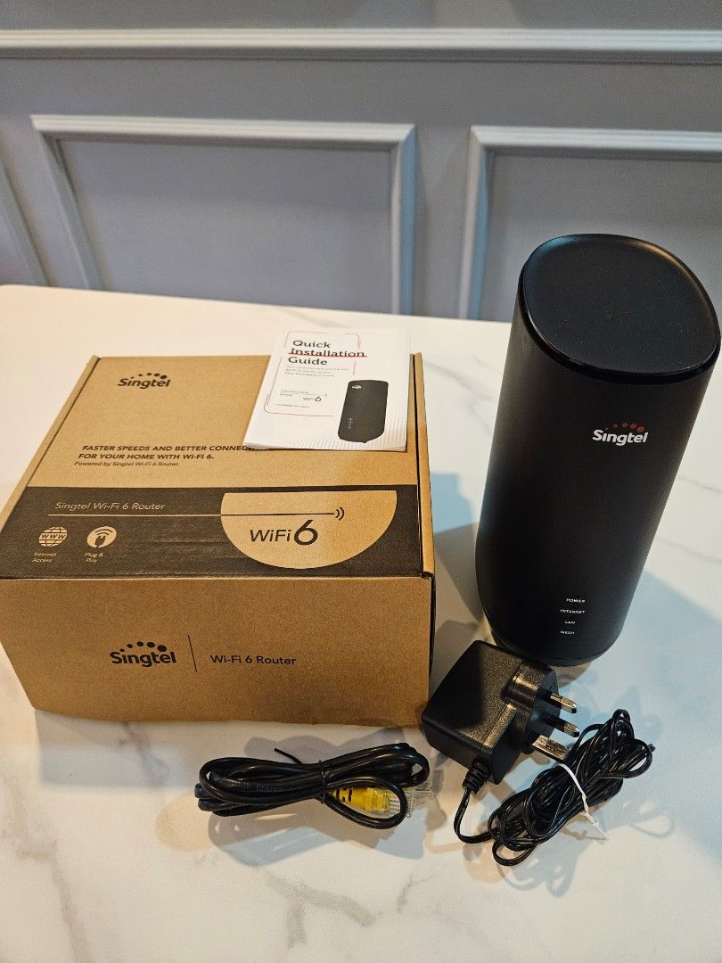 Singtel Wifi 6 Router, Computers & Tech, Parts & Accessories ...