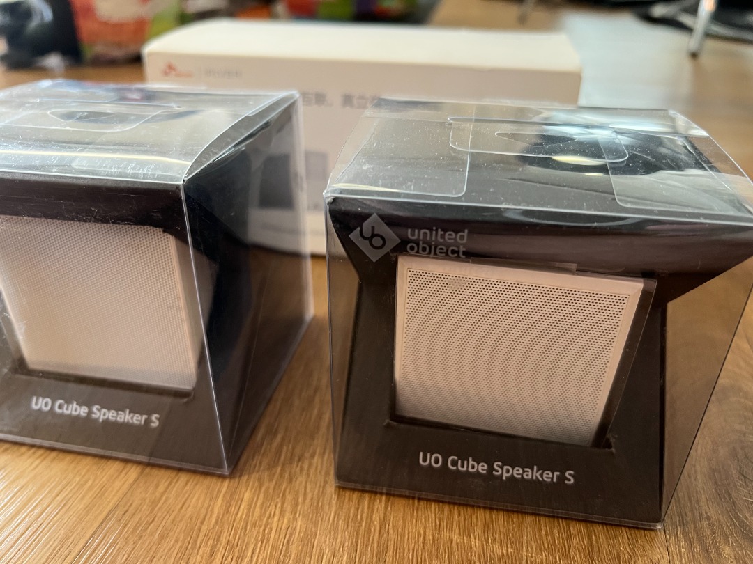 SK telecom UO cube speaker S bluetooth speaker 1 set, Audio, Soundbars ...