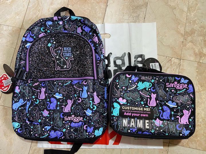 Smiggle Backpack Set on Carousell