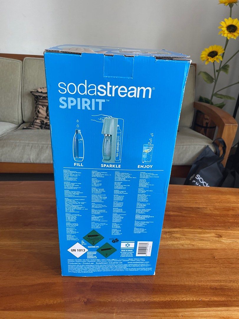 Sodastream | Soda Stream | Spirit | BNIB | Sodastream Spirit Icy Blue ...