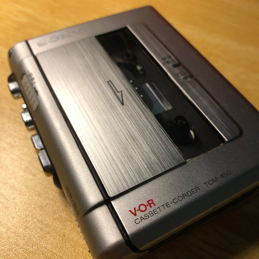 Sony cassette-corder walkman TCM-450, Audio, Portable Music Players on Carousell