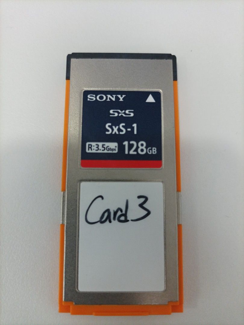 Sony SBS-128G1C SxS-1, 電腦＆科技, 電腦周邊及配件, 硬碟及儲存器 - Carousell